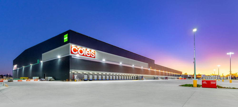 Redbank Motorway Estate welcomes Coles first automated distribution centre